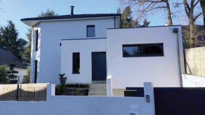 Zoom "Réalisation" - confort et design - Mortier Construction