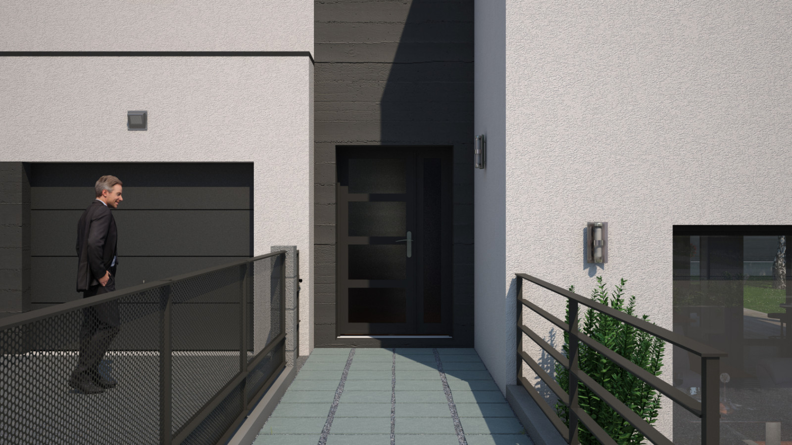 Modèle BAZAS : Maison à étage 4 chambres avec deux garages - Mortier ...
